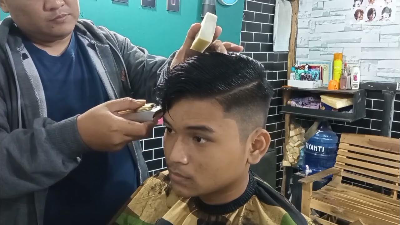 Tutorial cukur rapih - rambut berantakan - untuk pemula - YouTube