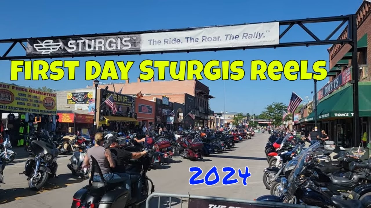 Sturgis Reels First Day of the Sturgis Motorcycle Rally on Main Street ...