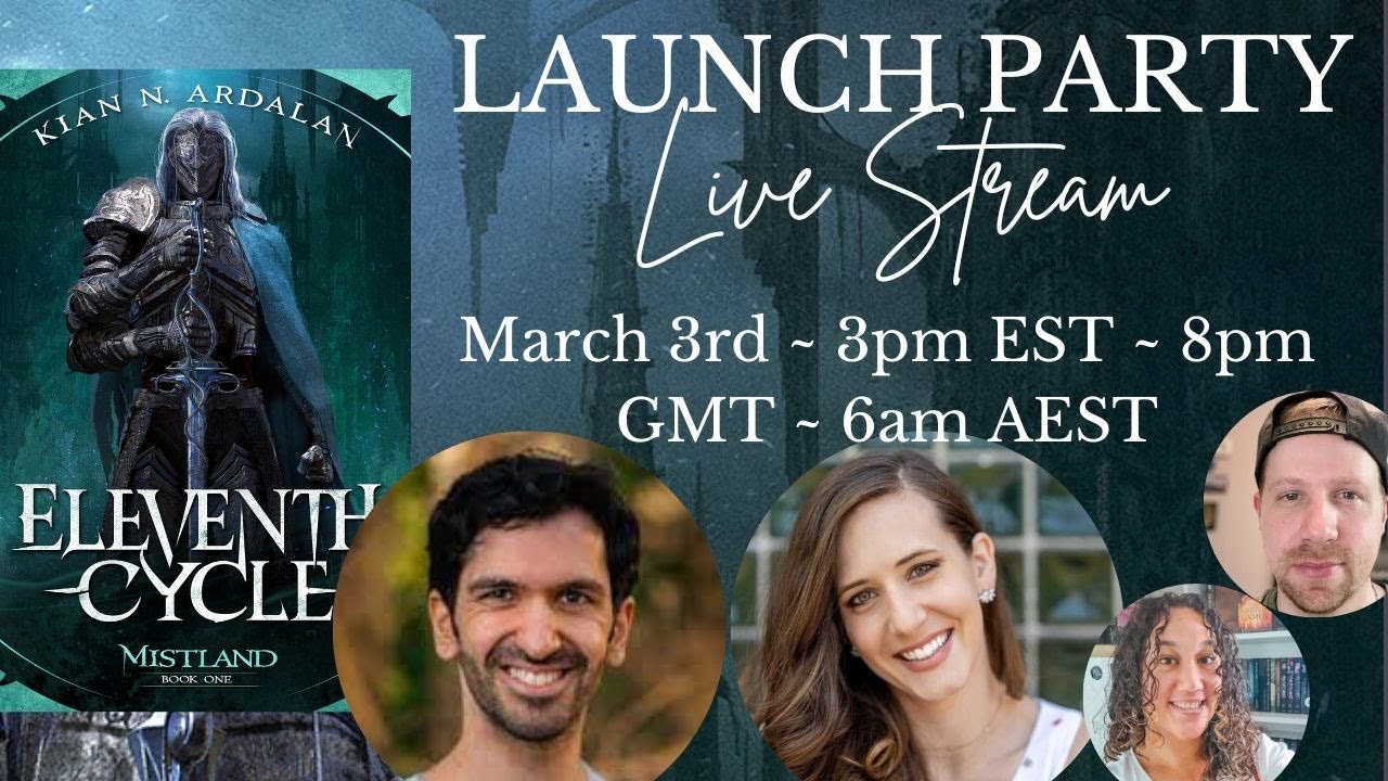 Eleventh Cycle Launch Party with Kian N Ardalan and narrator Jessica ...