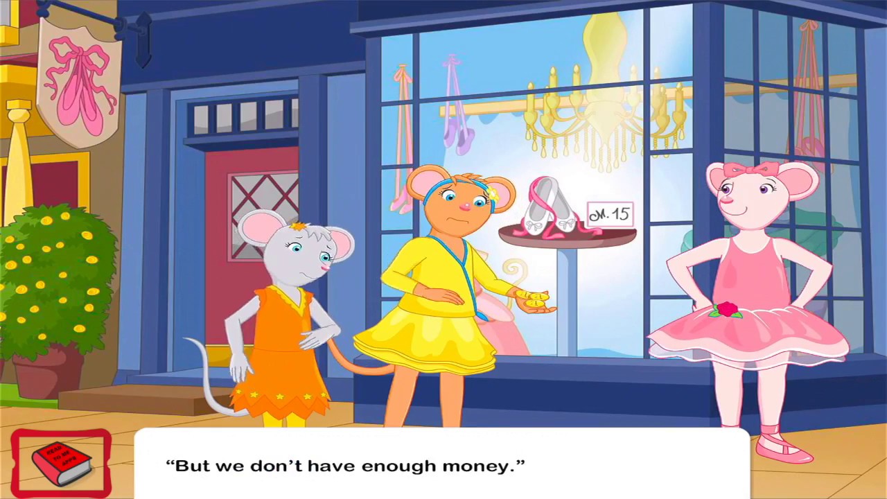 Angelina Ballerina|Angelina's Gift for Ms. Mimi|Read Along|Books|Audio ...