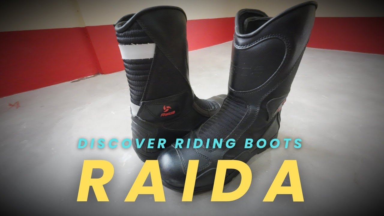 RAIDA DISCOVER RIDING BOOTS - YouTube