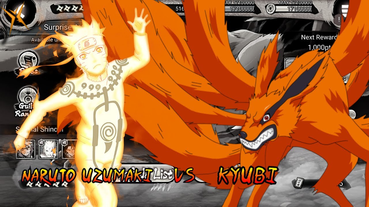 Naruto vs KyubI - YouTube