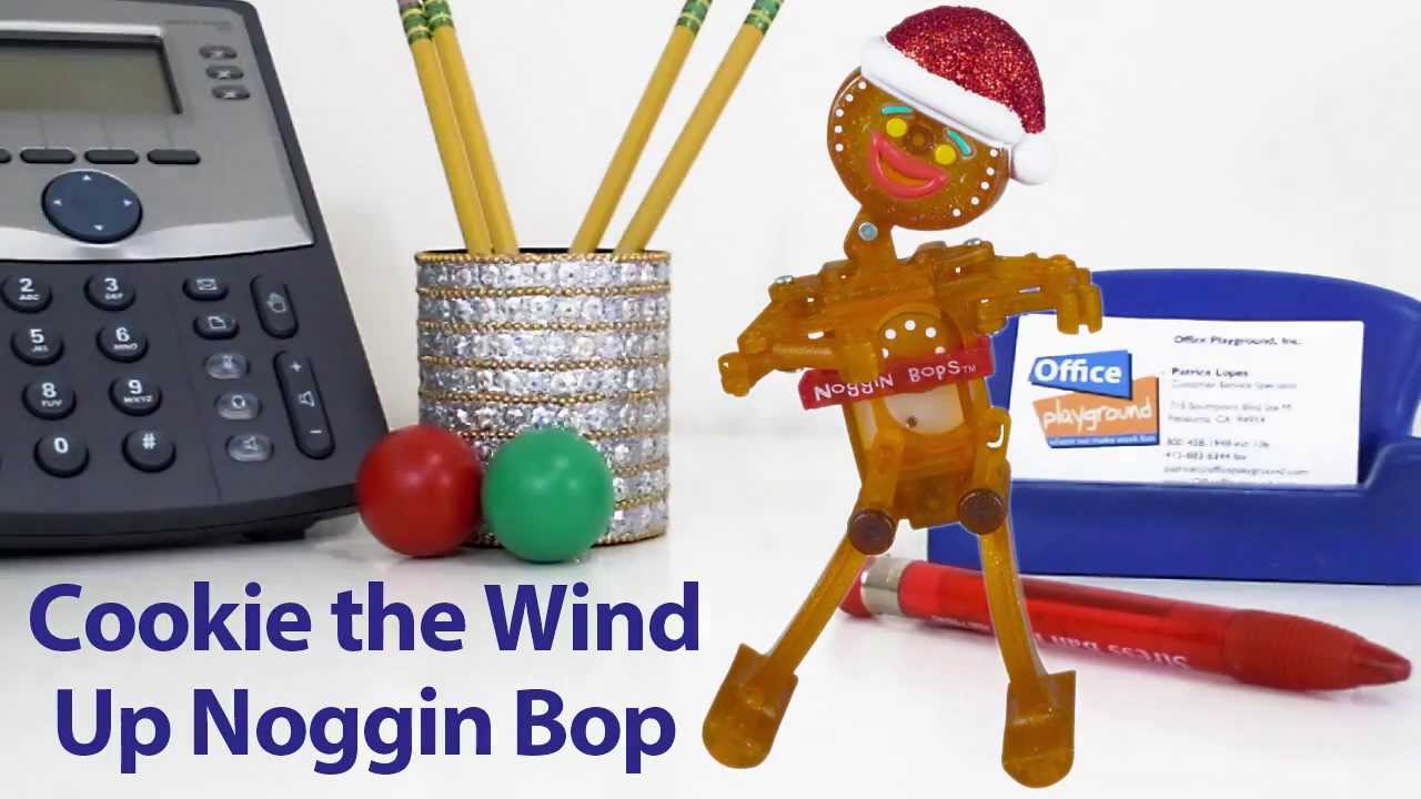 Cookie the Wind Up Noggin Bop - YouTube