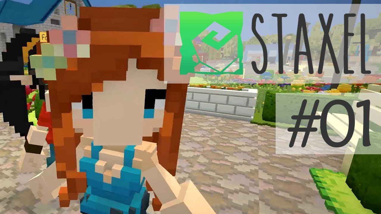 Staxel #01 | Die Ankunft im Dorf | Ente O.o - YouTube