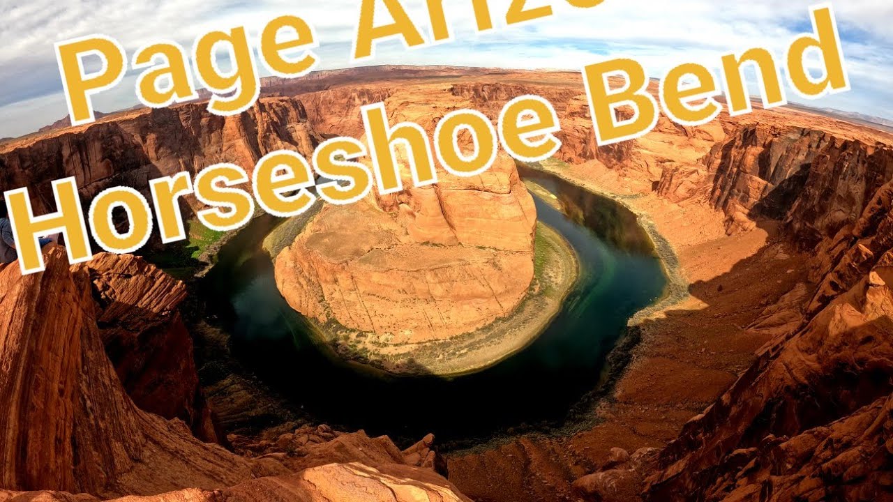 Horseshoe Bend Trail Arizona - YouTube