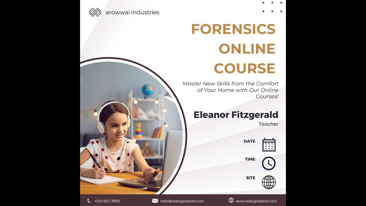 Forensics Online Course Unlock the Secrets of Investigation - YouTube