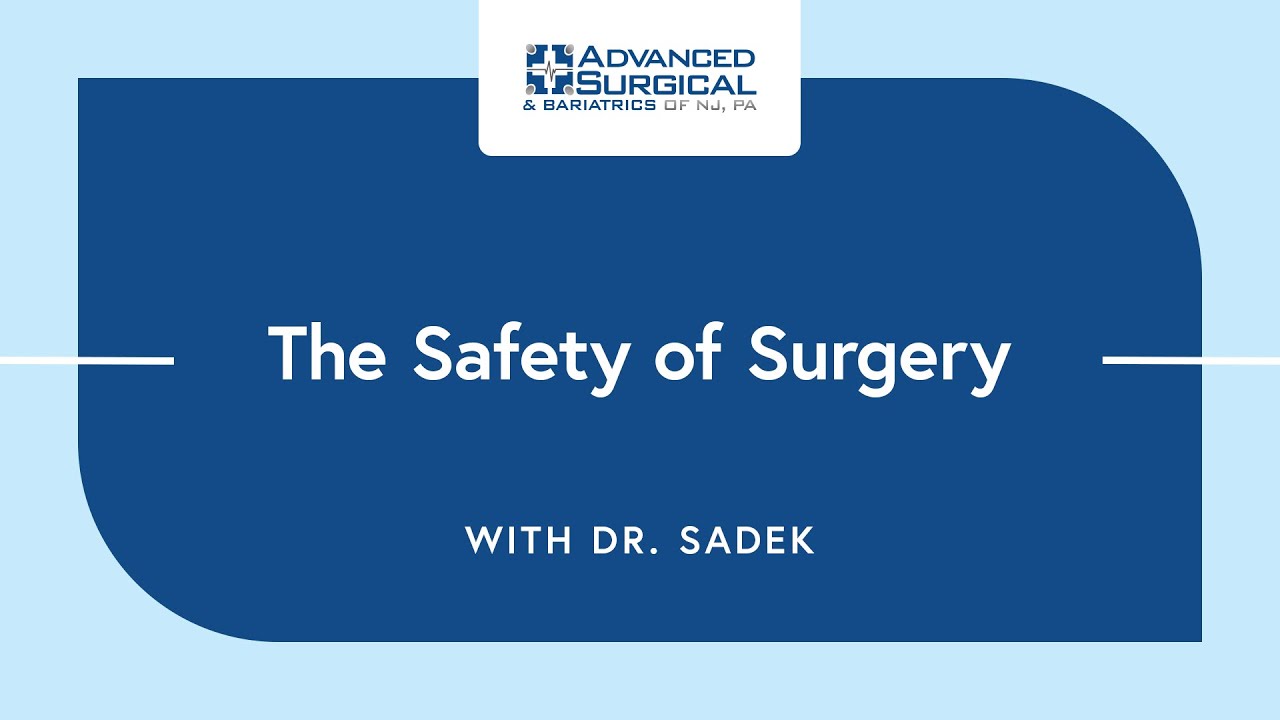 Dr. Sadek on The Safety of Surgery - YouTube