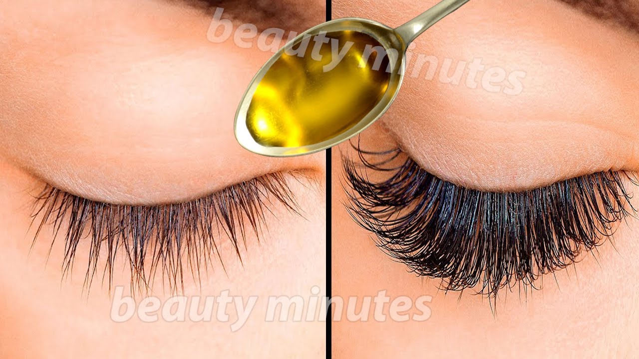 Natural recipe for thick, long and attractive eyelashes with homemade ...