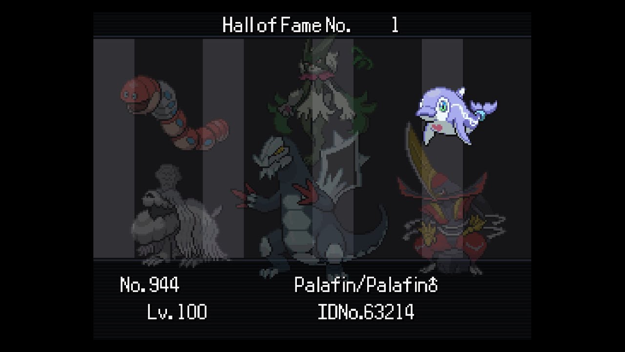 Pokemon Reborn All Gen Mod Elite 4 & Champion(Palafin Team) - YouTube