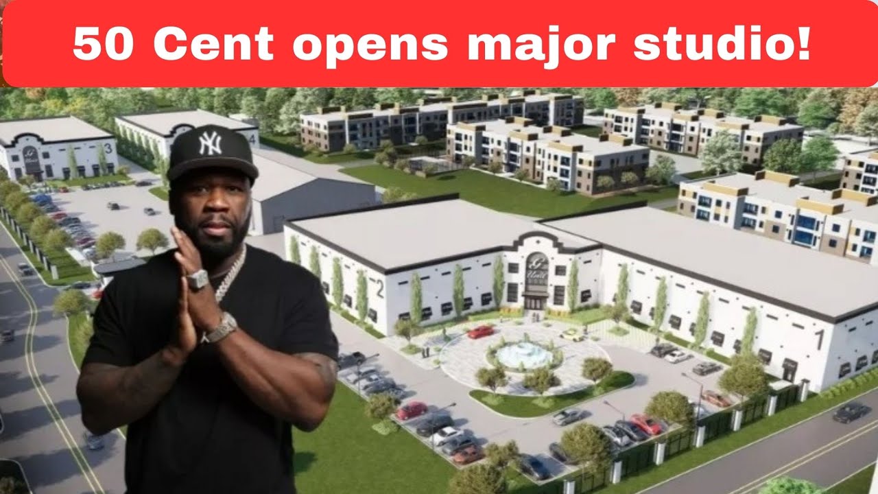 50 Cent opens G-Unit Studios, will it be successful? - YouTube