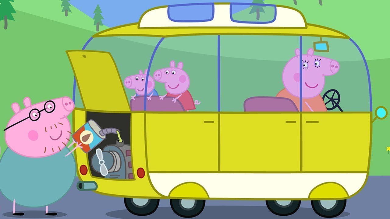 Peppa Pig English Episodes Camper Van! Camping Holiday Special 2018 ...