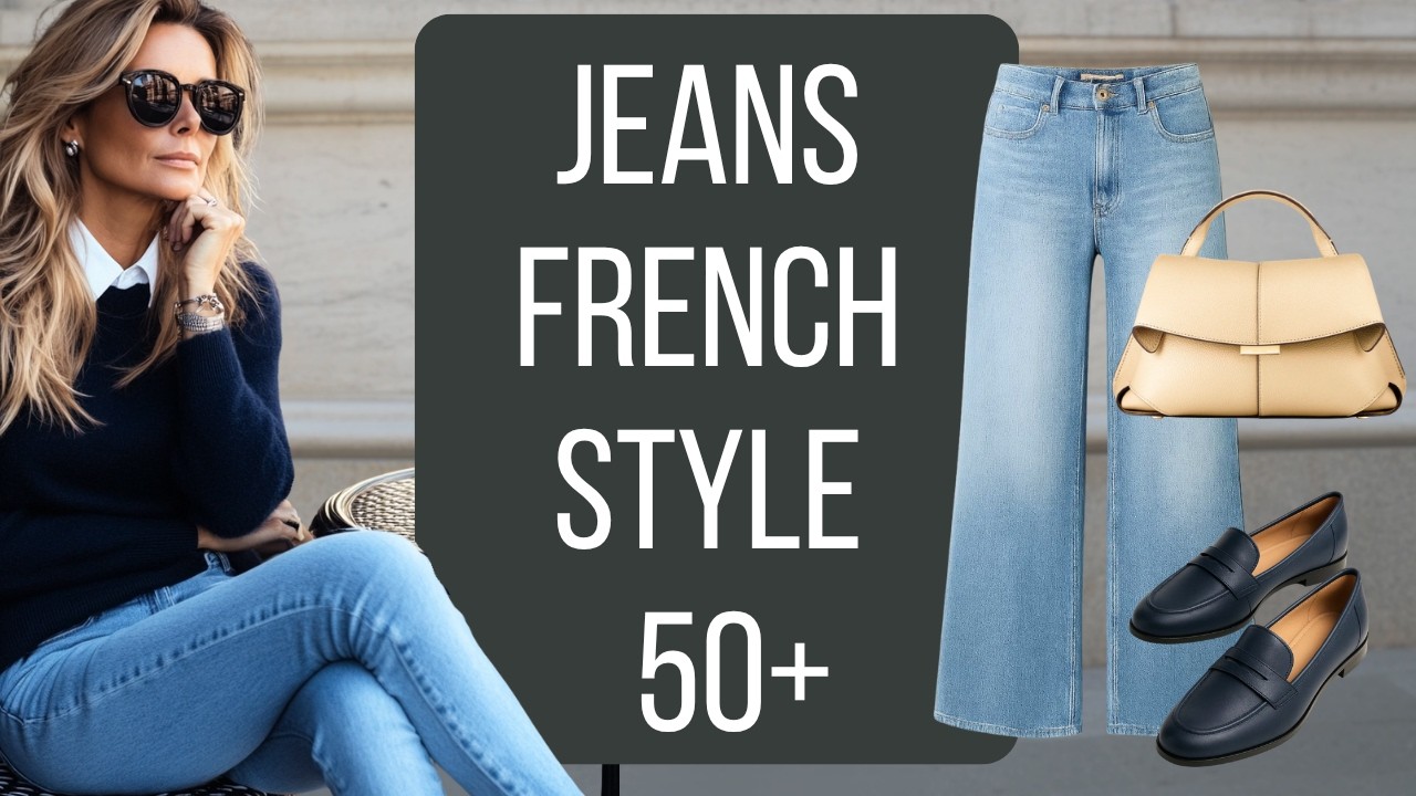 How To Look Elegant in Jeans French Style - YouTube