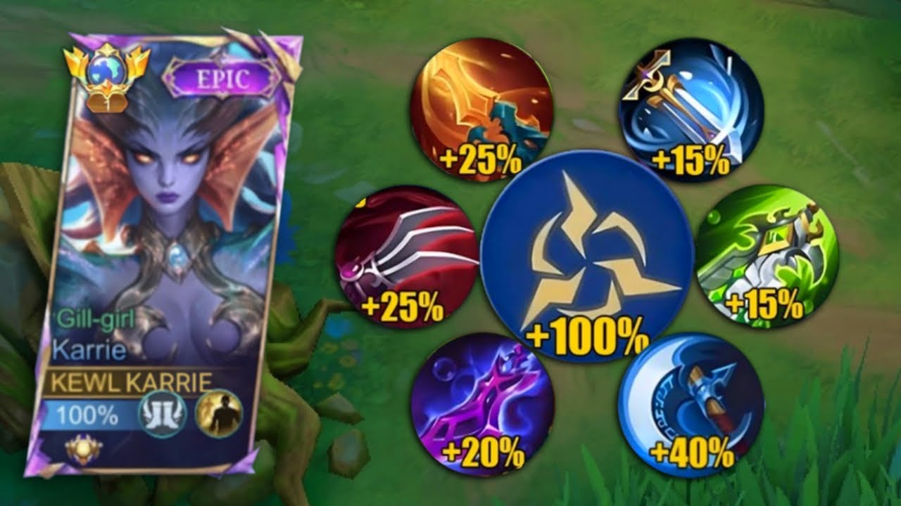 NEW META! KARRIE FULL CRITICAL BUILD😱 (CRITICAL HACK) | KARRIE BEST ...