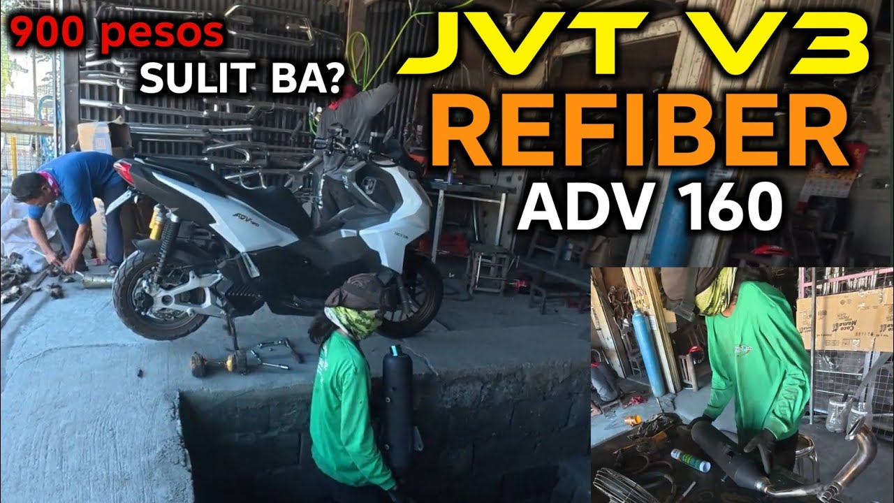 JVT V3 Refiber ADV 160 Sulit ba? - YouTube