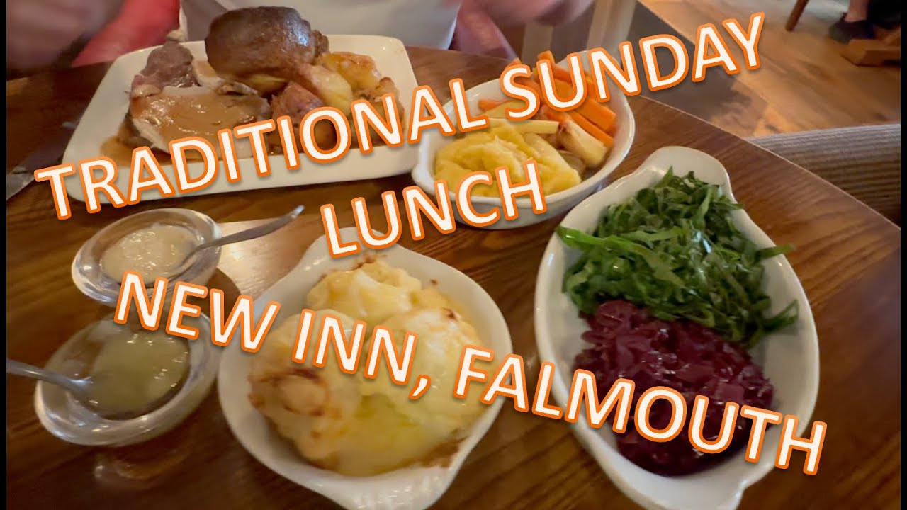 Traditional Sunday Lunch at the New Inn - #falmouth #cornwall #england ...