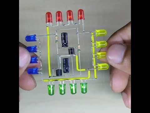 Amazing LED Light Circuit Project - YouTube