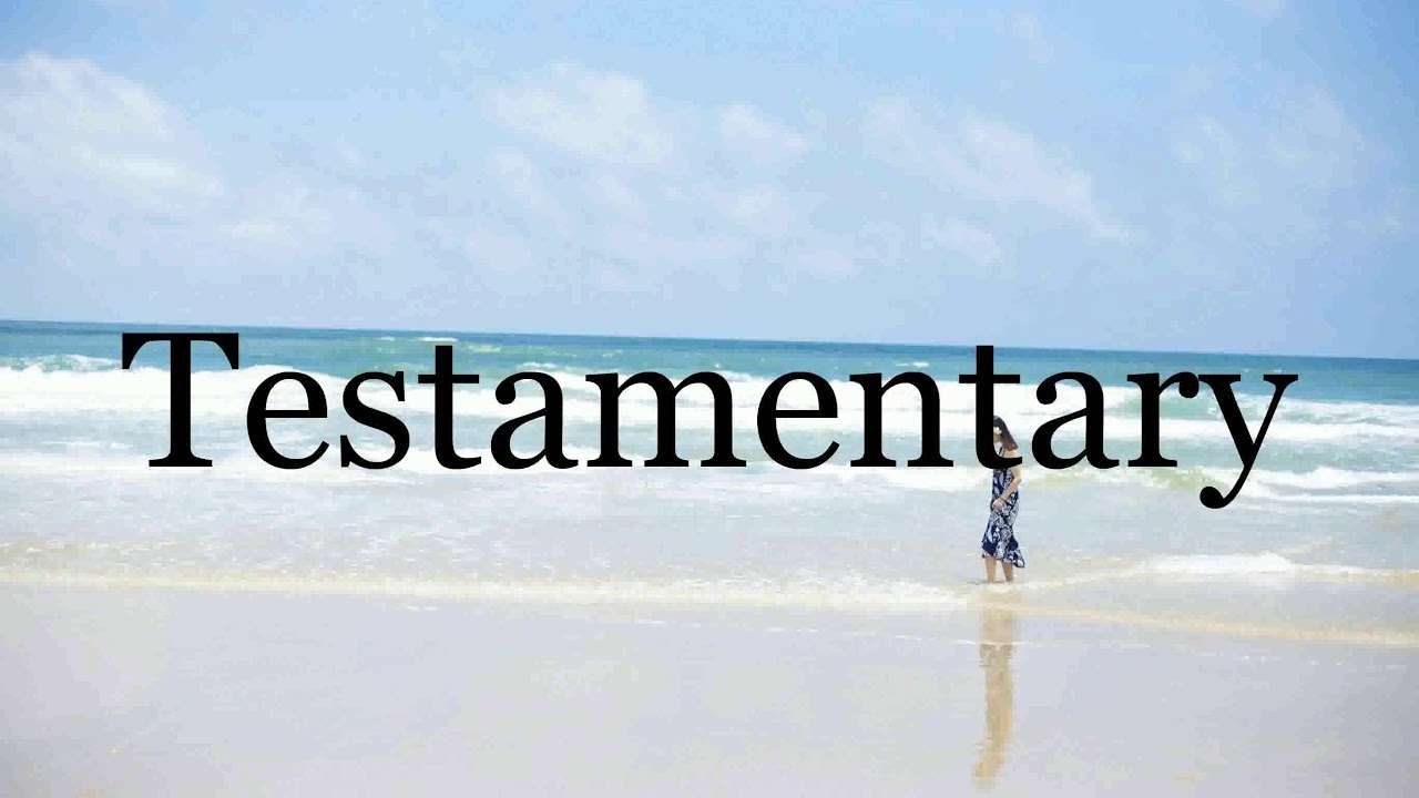 How To Pronounce Testamentary🌈🌈🌈🌈🌈🌈Pronunciation Of Testamentary - YouTube