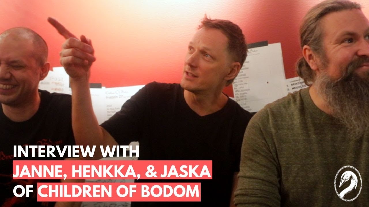Interview with Janne, Henkka, and Jaska of CHILDREN OF BODOM Bodom Bar ...