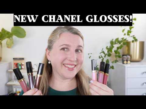 CHANEL Rouge Coco Hydra Glosses | Swatches, Comparisons