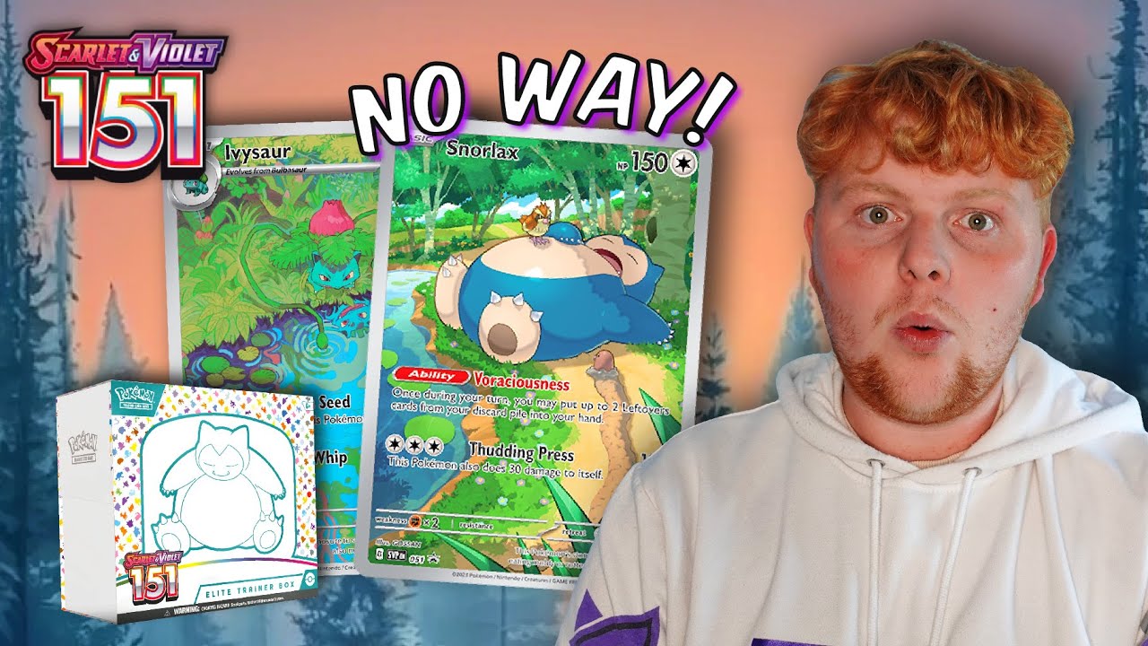 WE GOT IT! Pokemon 151 Snorlax Elite Trainer Box and Mew Binder! - YouTube