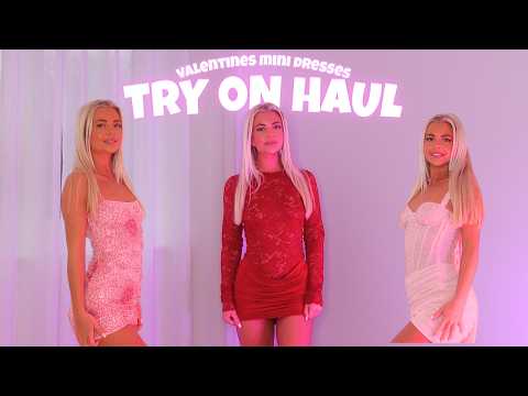 Valentine's Mini Dress *HOT* | Try On Haul