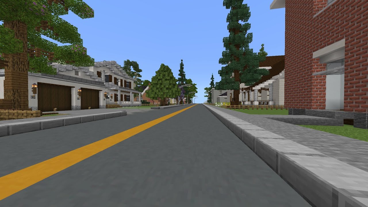 Building a Minecraft City live - Working on suburbs! - YouTube