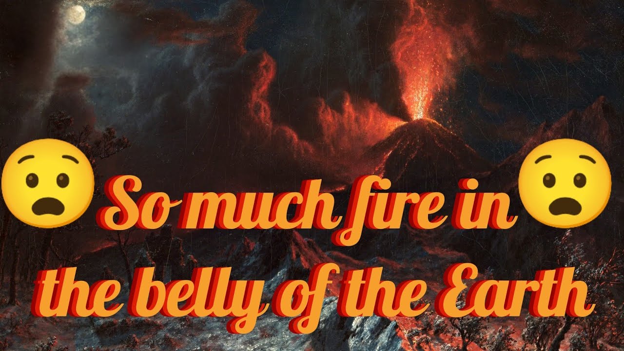 So much fire in the belly of the earth #video #viralvideo #volcano # ...