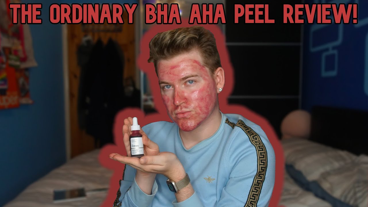 The Ordinary AHA BHA Red Exfoliator Peel Review! | Face Mask Friday ...