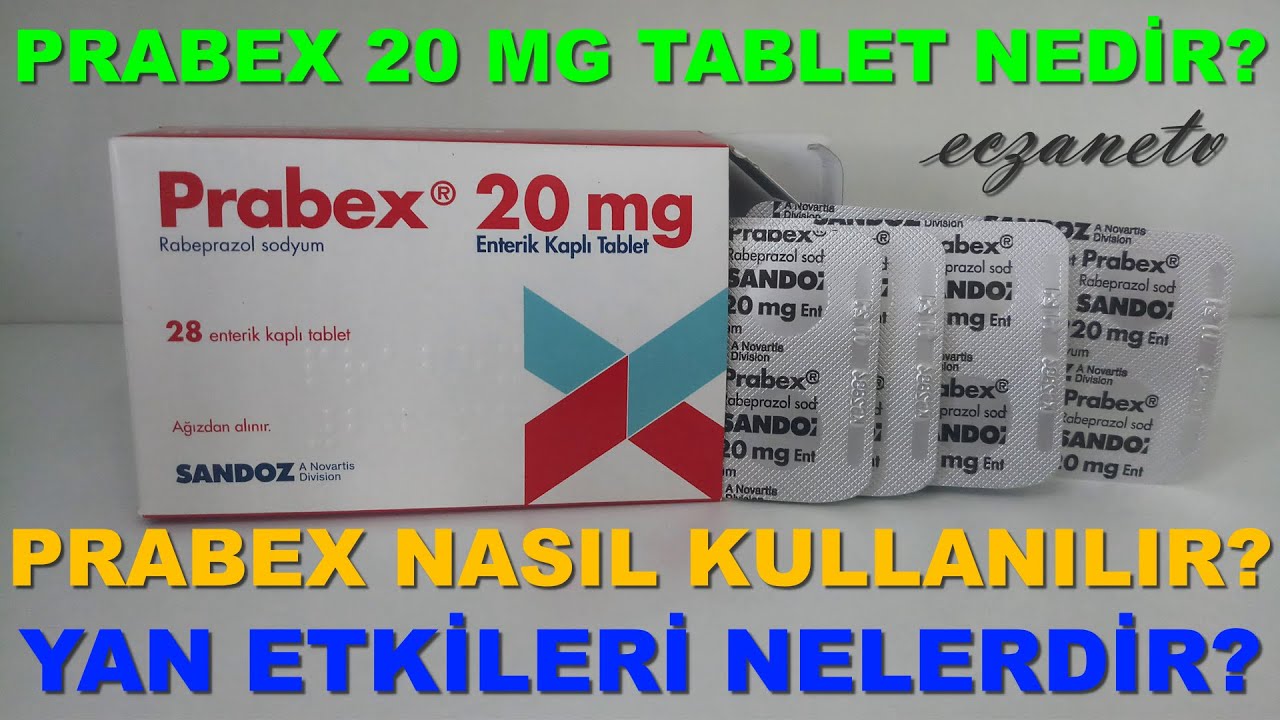 Prabex 20 MG Tablet Nedir? Prabex Tabletin Yan Etkileri Nelerdir ...