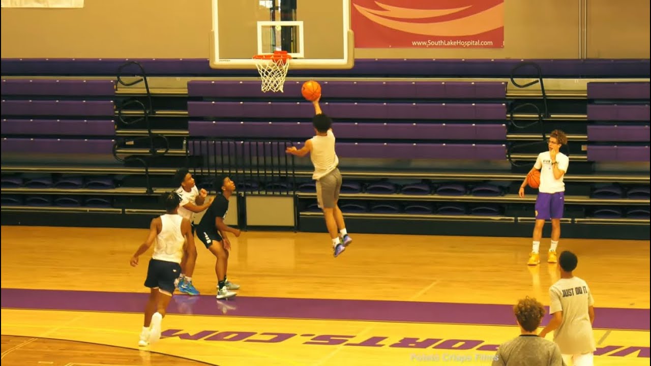 Chris Brennan Highlights 2022 Kevin Boyle Basketball Camp - YouTube