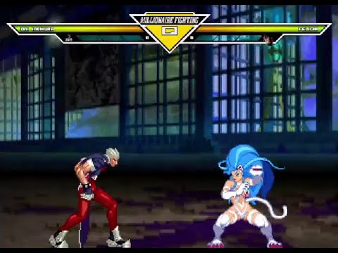 MUGEN Oni Inomura And Cassandra Murata (Me) Vs Felicia And Kairi (Pots/KOF Anthology Style Vs Pots)