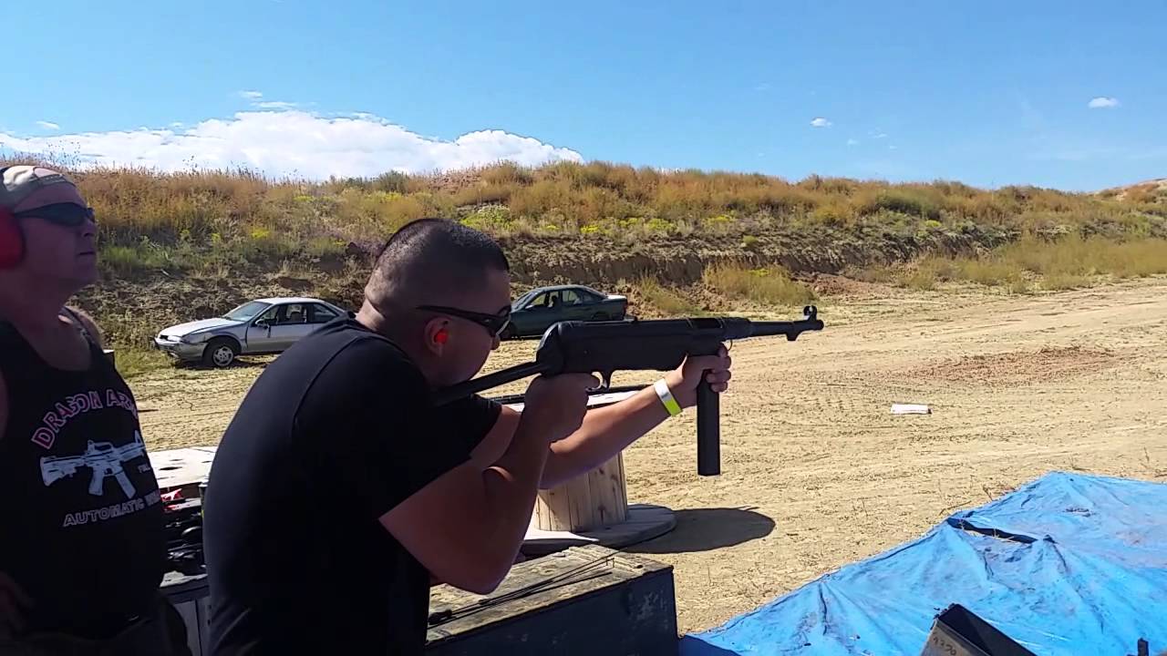 DragonMan's Machine Gun Shoot - 2015 - MP40 - YouTube