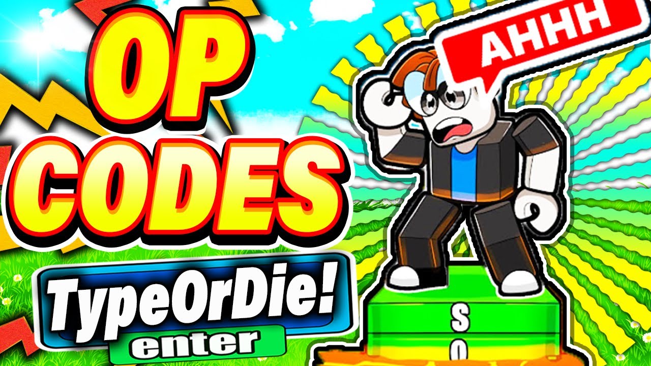 ALL NEW *SECRET CODES* in TYPE OR DIE CODES! (Roblox Type Or Die Codes ...