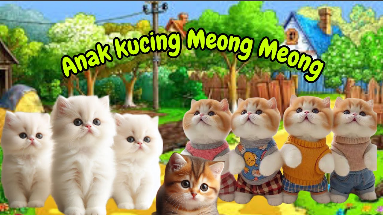 Kucing Usil Lucu Bikin Ngakak😹 ANAK KUCING MEONG MEONG‼️ FUNNY KITTEN ...