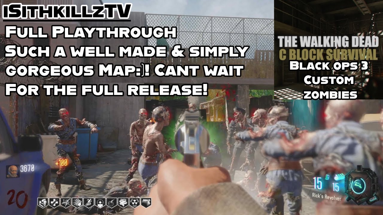 The Walking Dead C Block Survival is a survival map, masterpiece. Coral ...