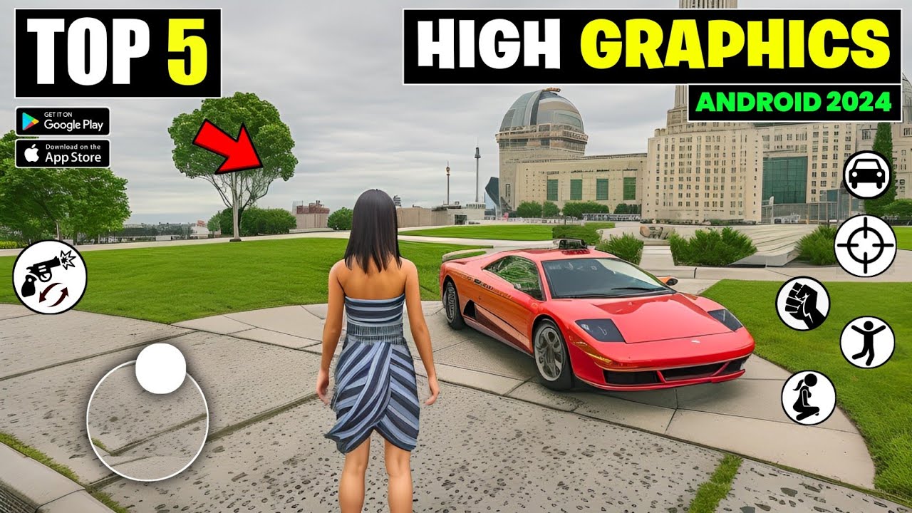 Top 5 New High Graphics Games For Android | best high graphics games 2024 - YouTube