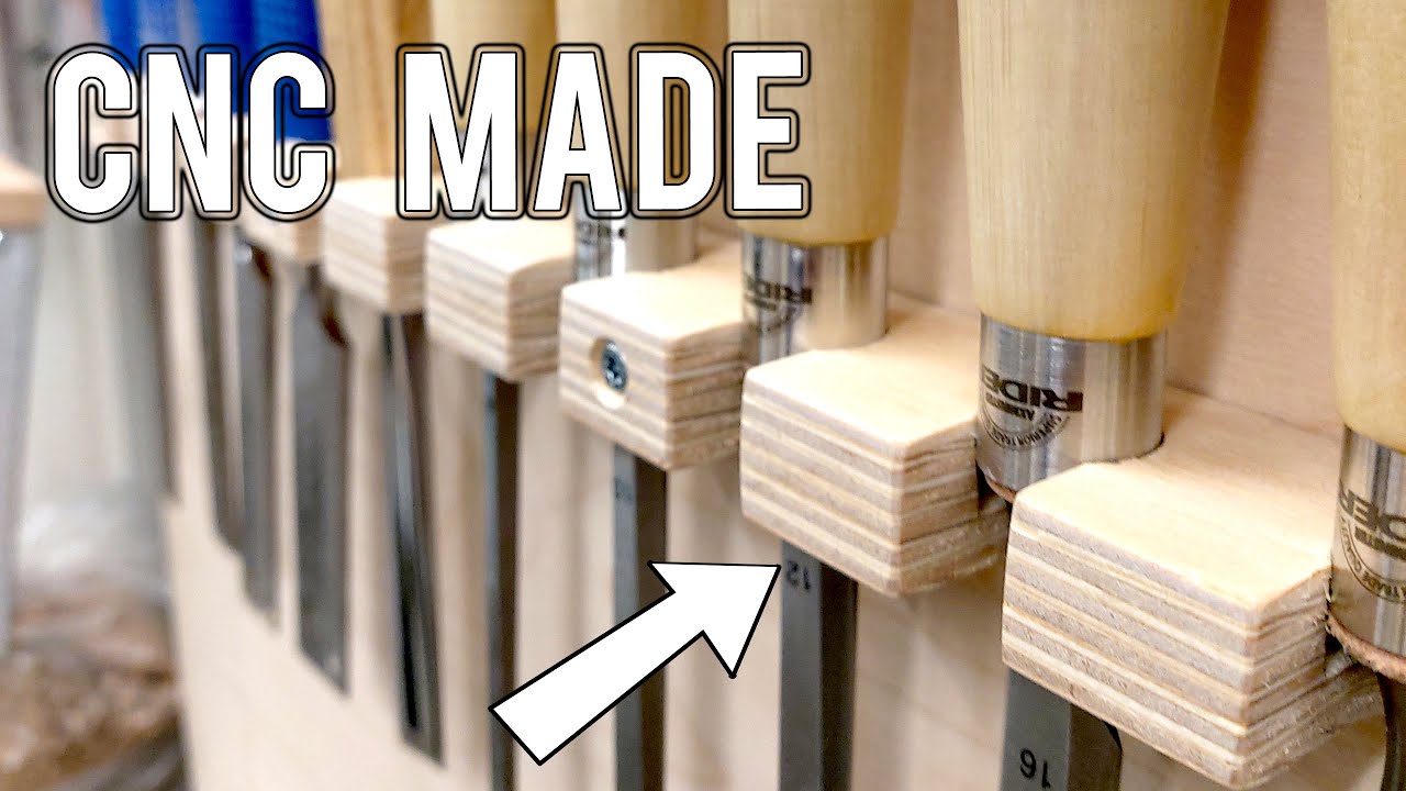 CNC Made Chisel Rack | Fusion 360 | Design - YouTube