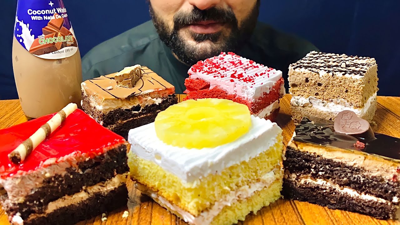DESSERT | pakistani ice cake🍰eating | MUKBANG PAKISTANI ASMR | - YouTube