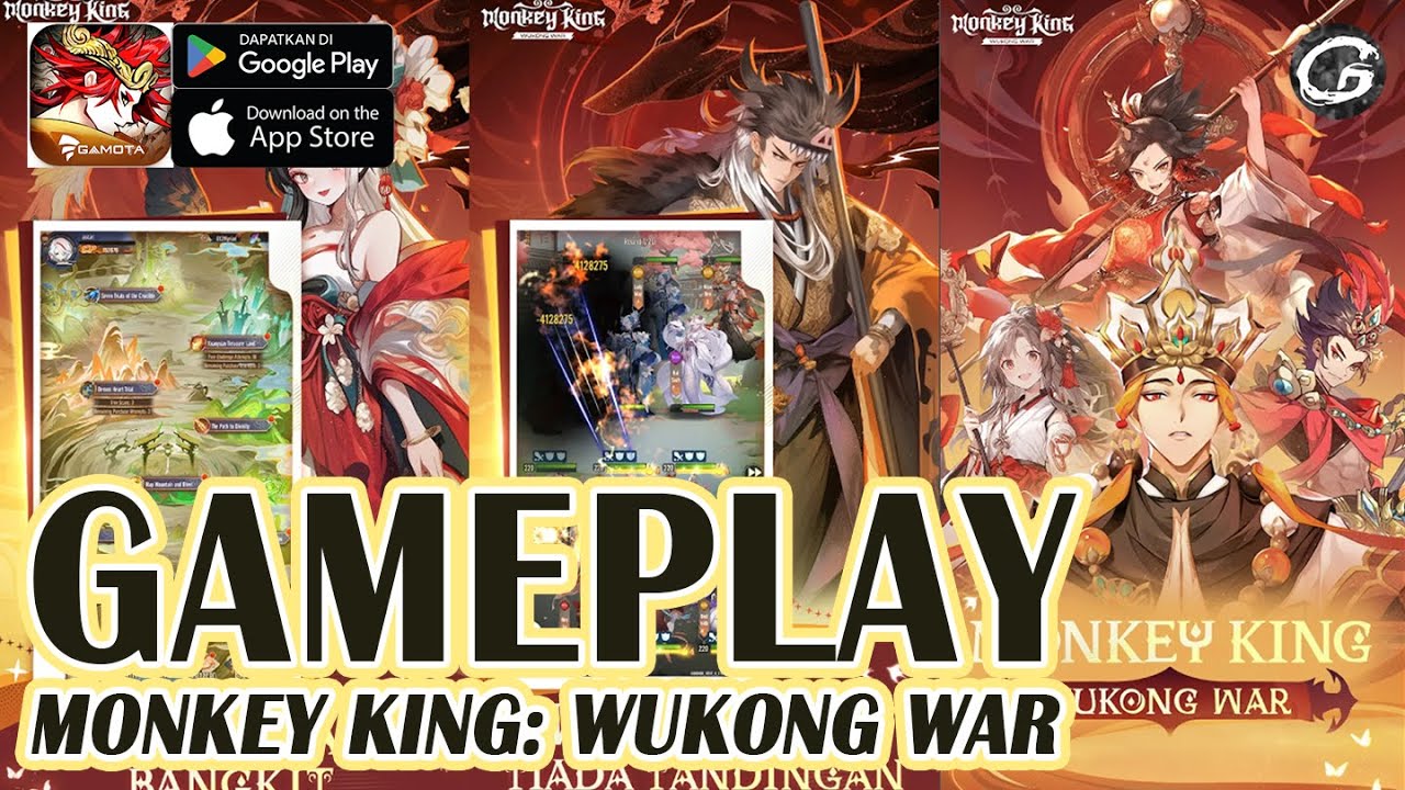 Monkey King: Wukong War Gameplay - Mobile Game (Android/IOS) - YouTube