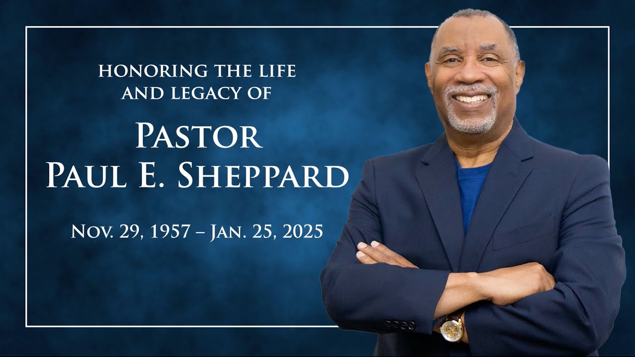 Celebration of Life Service for Pastor Paul Sheppard - YouTube