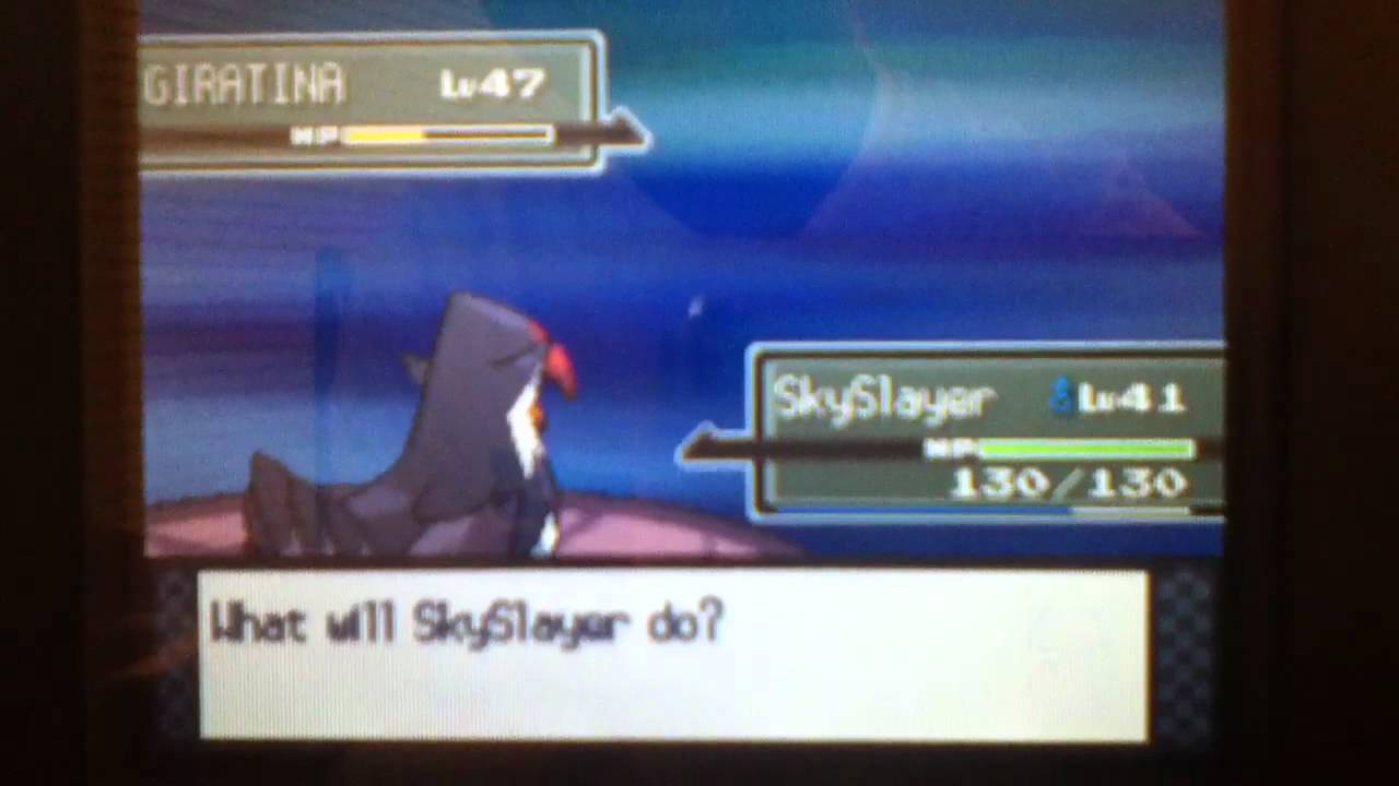 Pokemon Platinum Enter: The Distorted Face-Off - YouTube