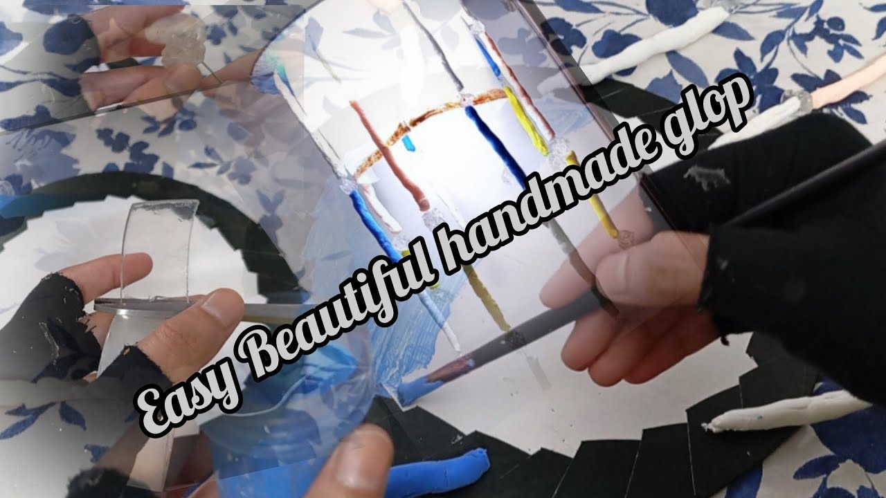 diy beautiful light glop (glowing delights) - YouTube