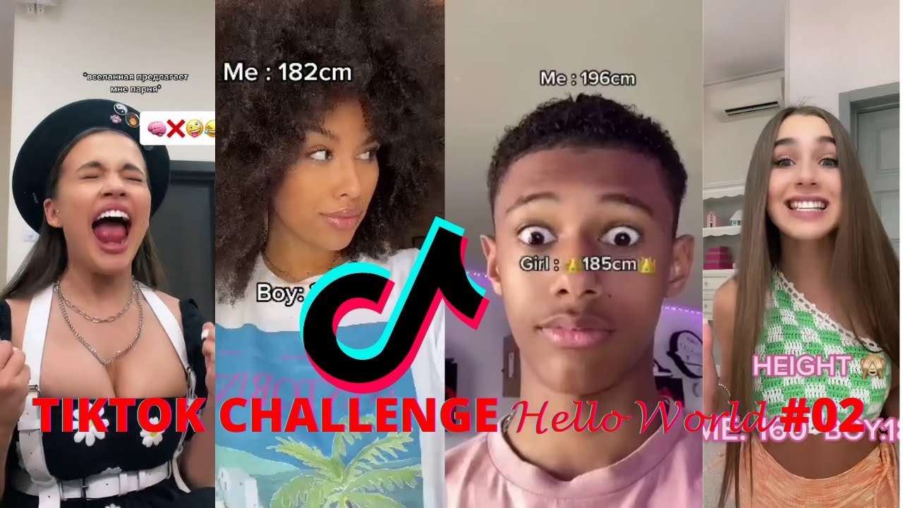 BEST TIKTOK CHALLENGE 𝓗𝓮𝓵𝓵𝓸 𝓦𝓸𝓻𝓵𝓭 #02 - YouTube