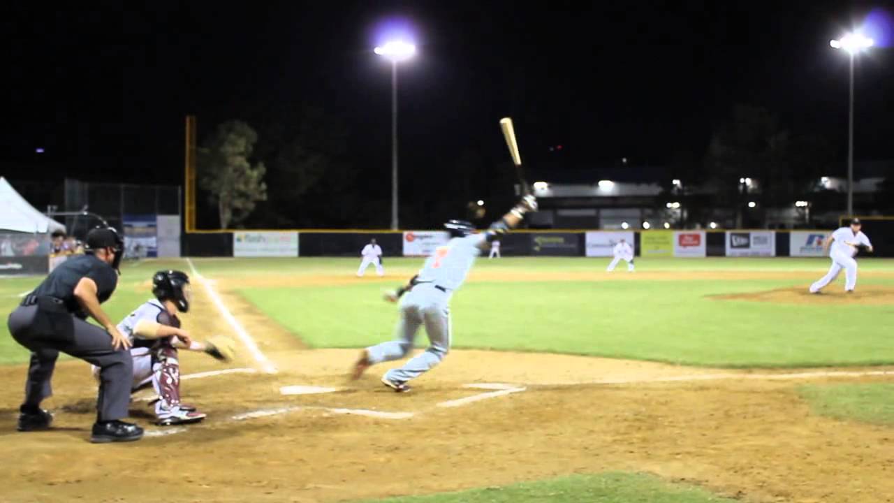 1/11/2014 Australia ABL Baseball Adelaide vs Brisbane 문찬종 MLB - YouTube