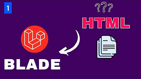 Convert HTML to blade files in Laravel - YouTube