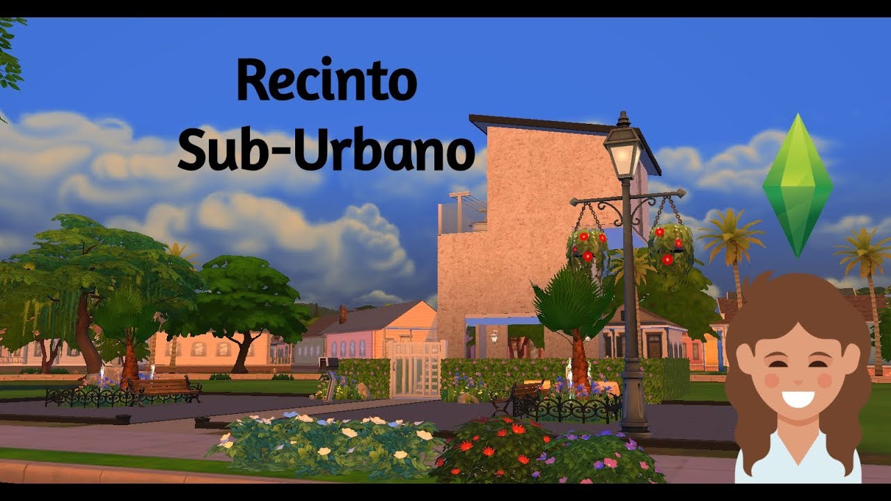 Speed Build - Los sims 4!! Recinto Suburbano. - YouTube
