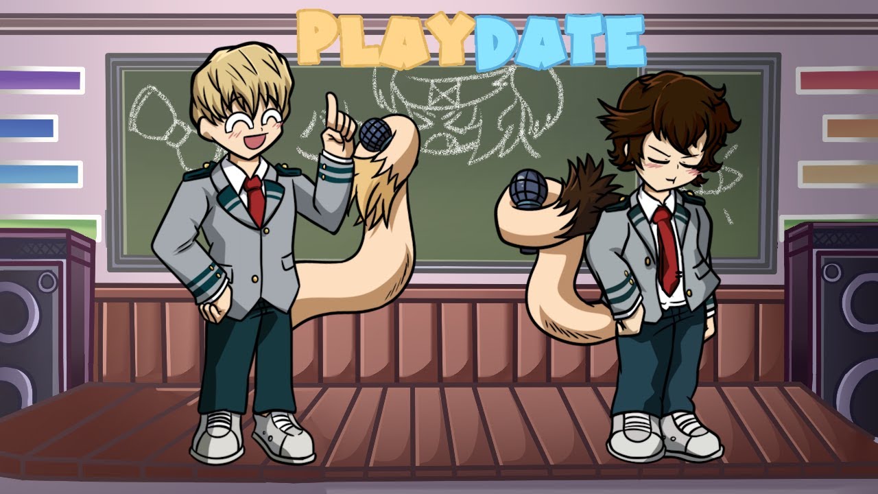 FNF - Playdate (V.2( But Ojiro And Tyce Sing It. - YouTube