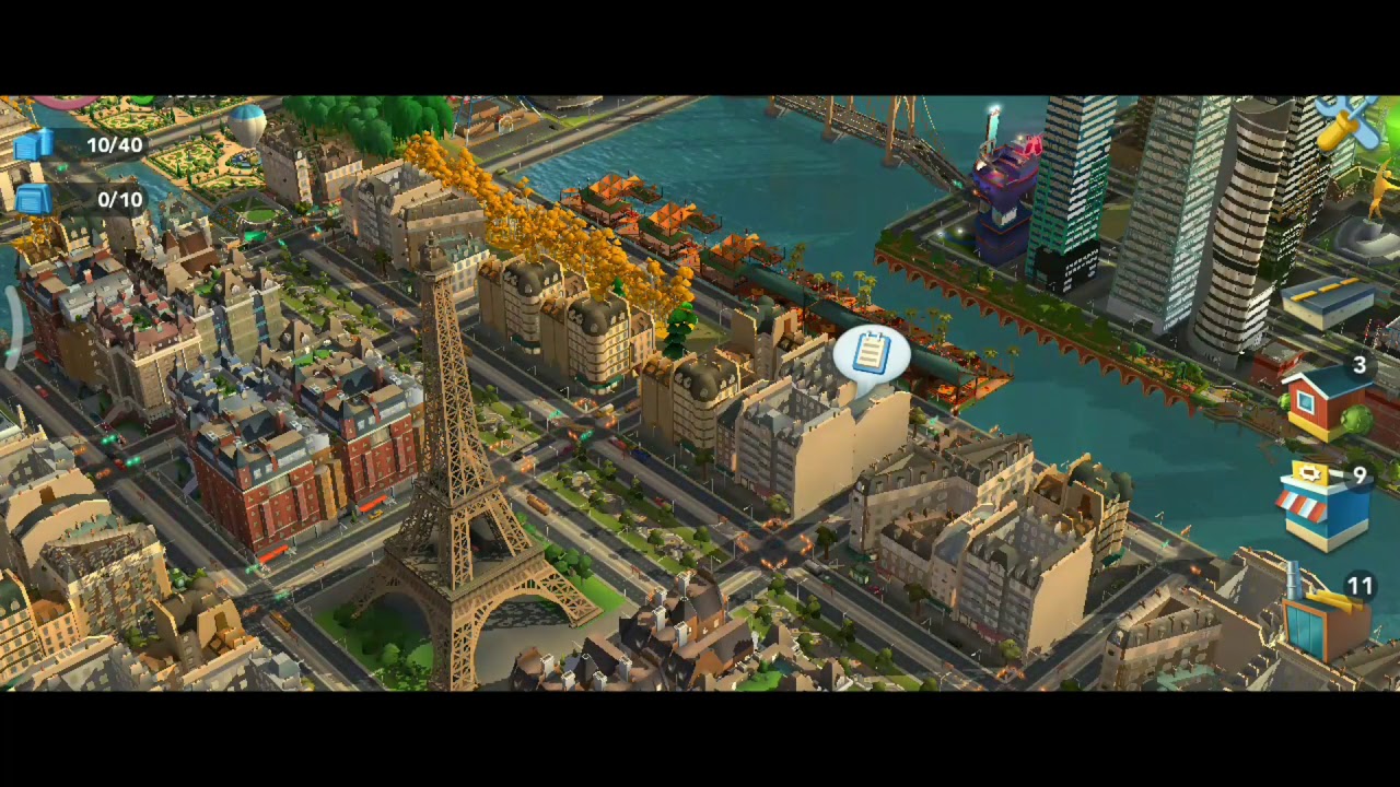 SimCity BuildIt - City Aerial View (1) - YouTube