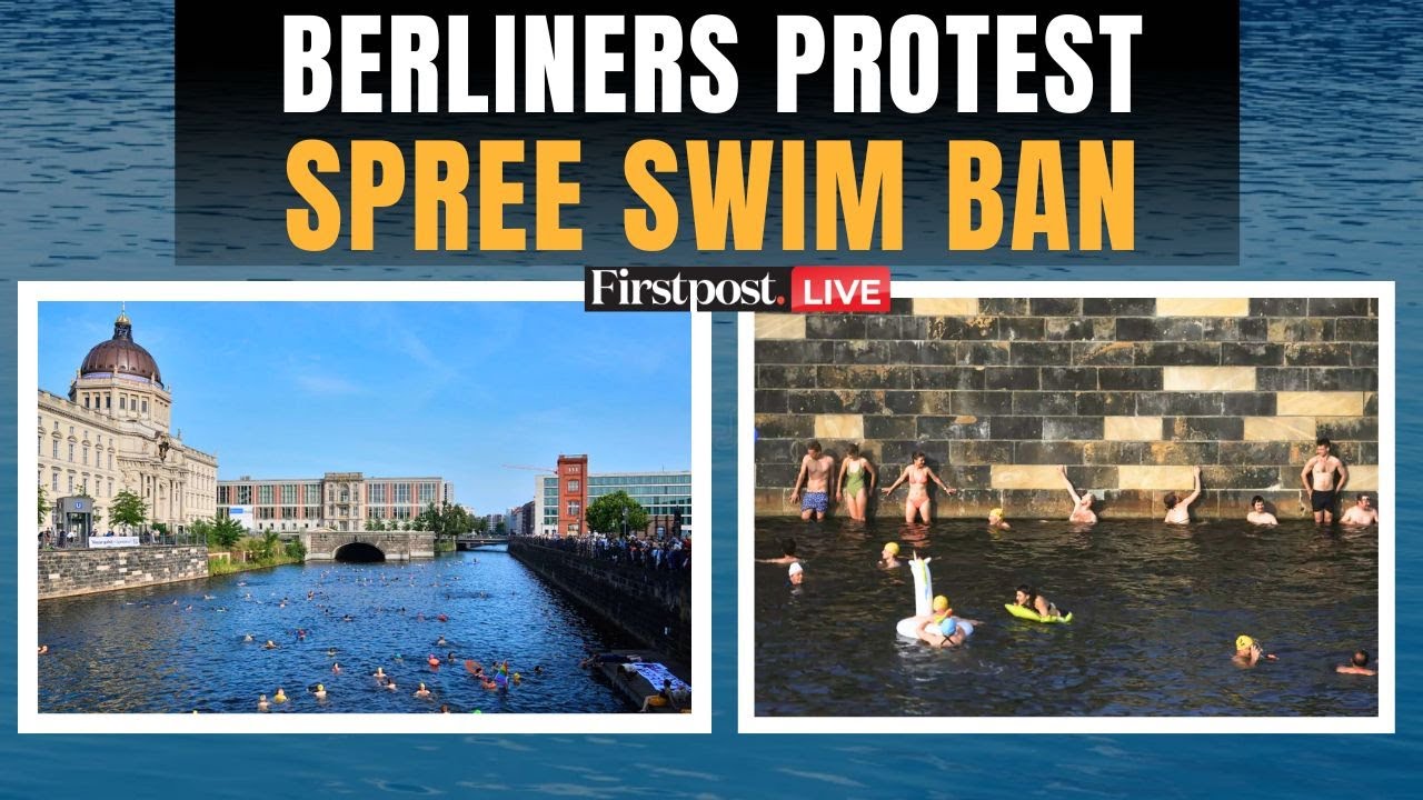 LIVE: Berliners protest 100-year-old ban on swimming in the Spree River ...
