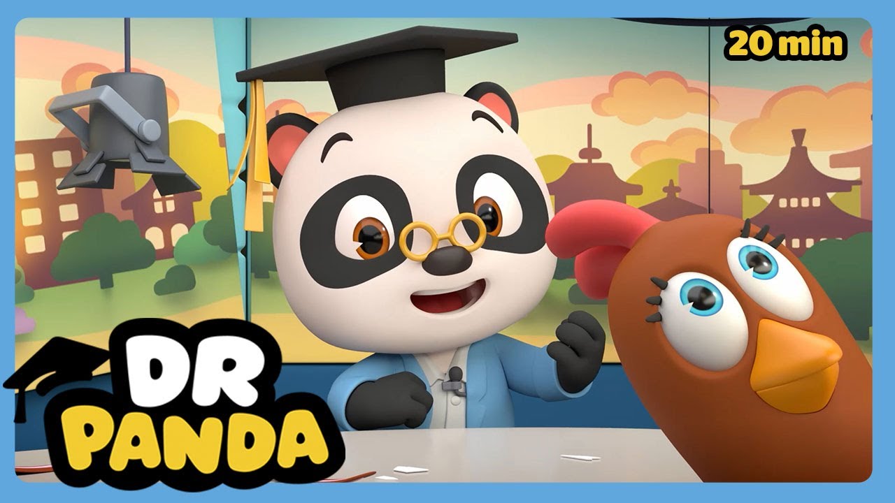Dr. Panda 🐼 What Will Dr. Panda Do Today? 🐓 Kids Learning Videos (Part ...